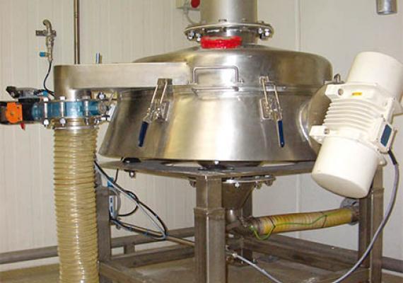 Tamis vibrant industriel | Palamatic Process