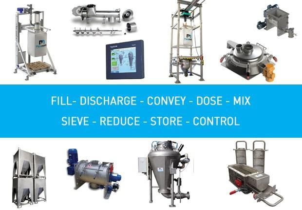 Solutions de manutention des poudres | Palamatic Process